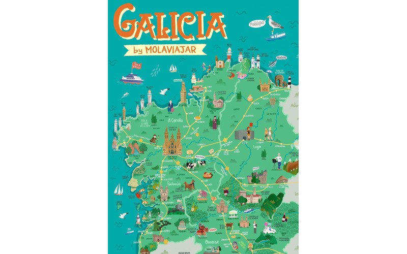 Mapa Galicia