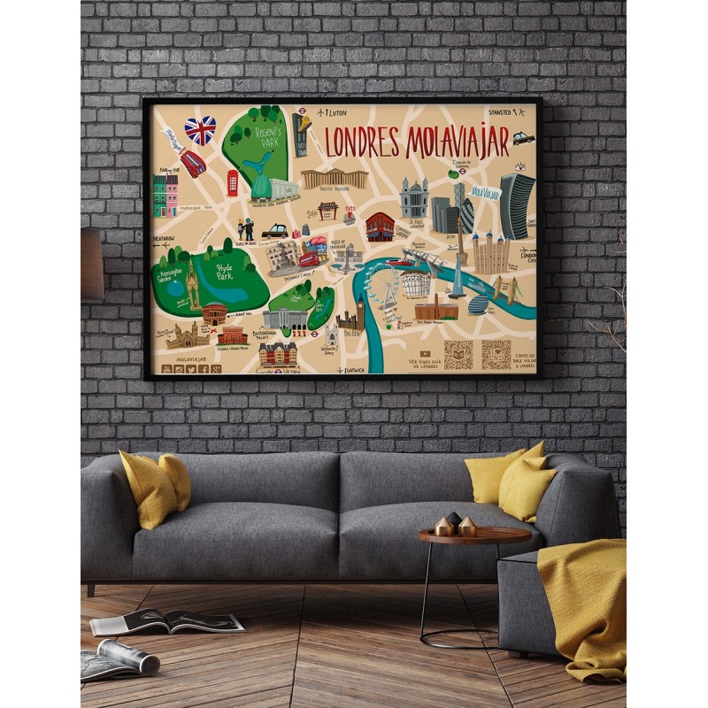 Mapa Londres Molaviajar