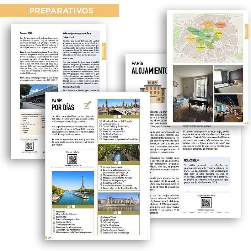 Libro Guía París en PDF | Molaviajar