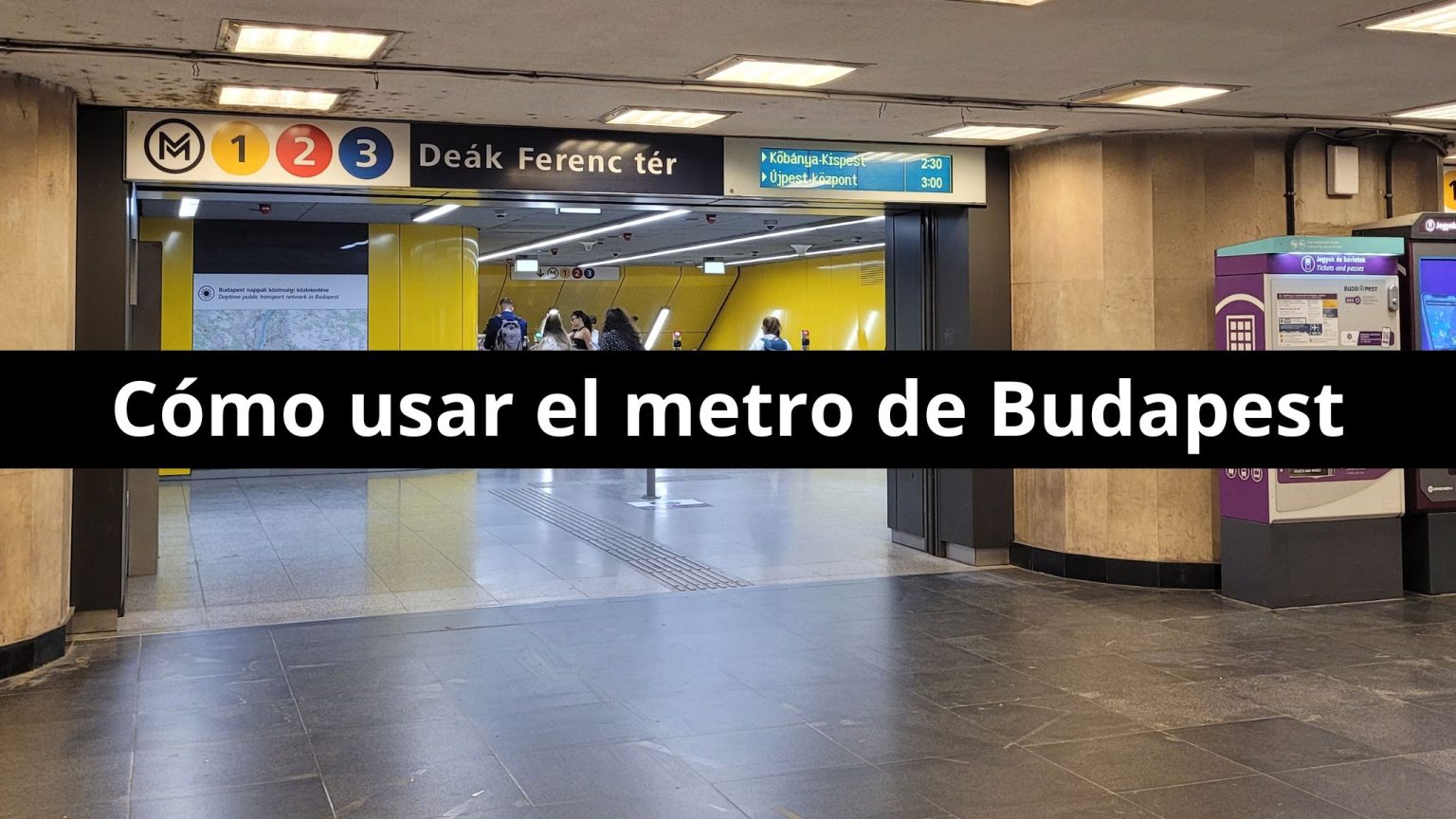 Metro de Budapest: Líneas, horarios y precios - Mola Viajar